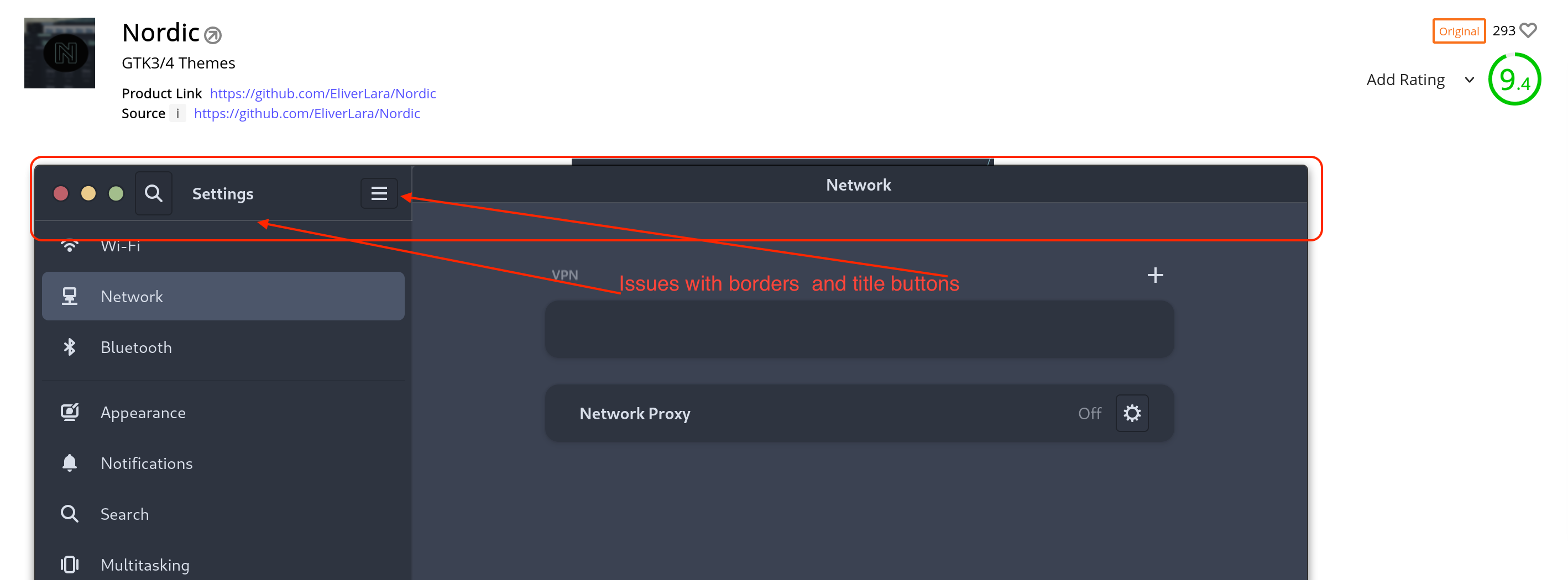 Borders and Title Buttons Issue on Gnome 42 + Fedora 36 · Issue #233 · EliverLara/Nordic · GitHub