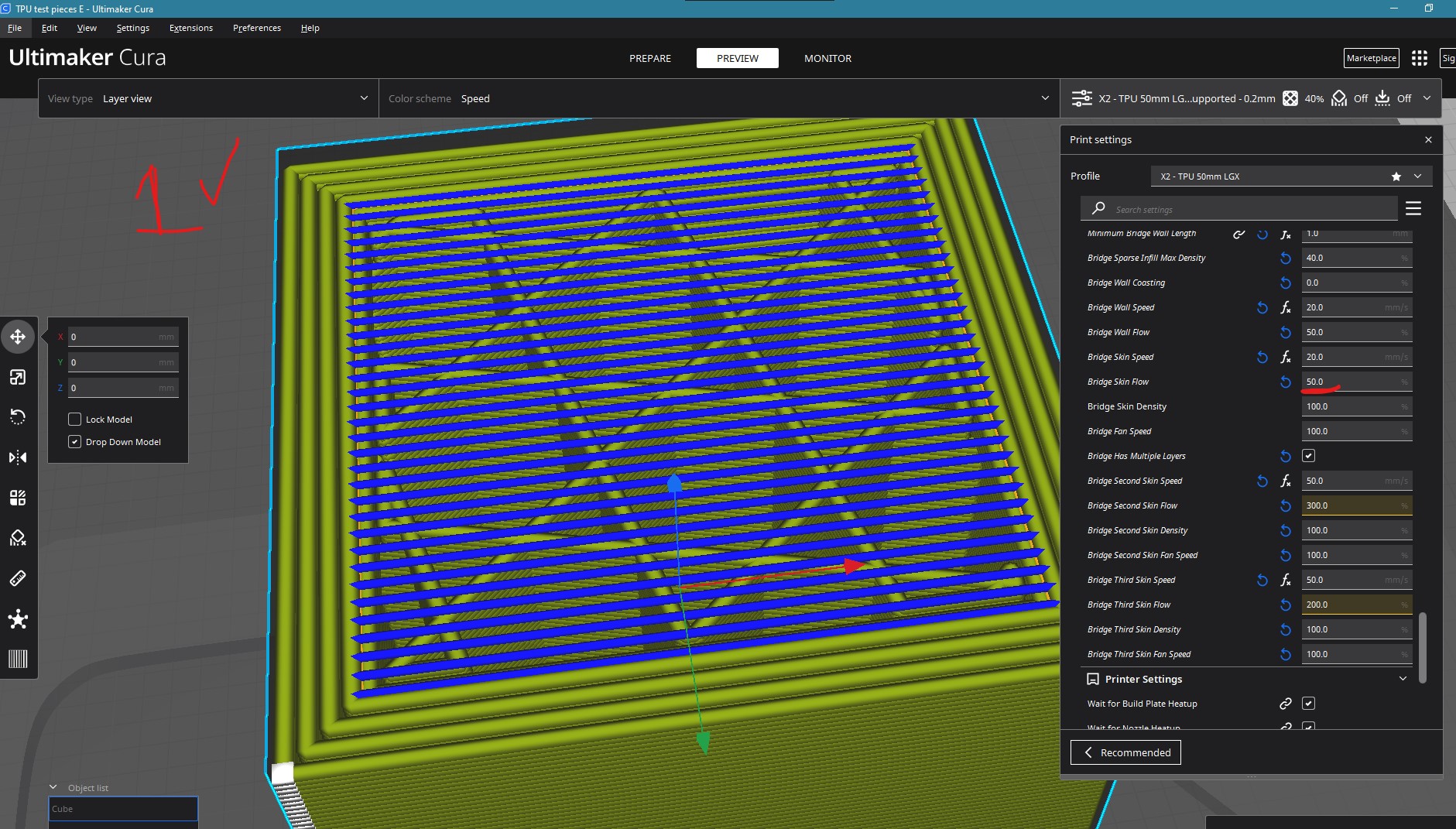Second Third Skin Flow Setting Not Respected · Issue 13996 · Ultimakercura · Github 