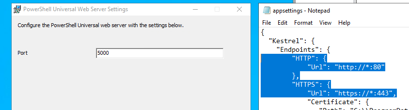 MSI installer does not "keep" already configured port · Issue #1628 · ironmansoftware/powershell ...
