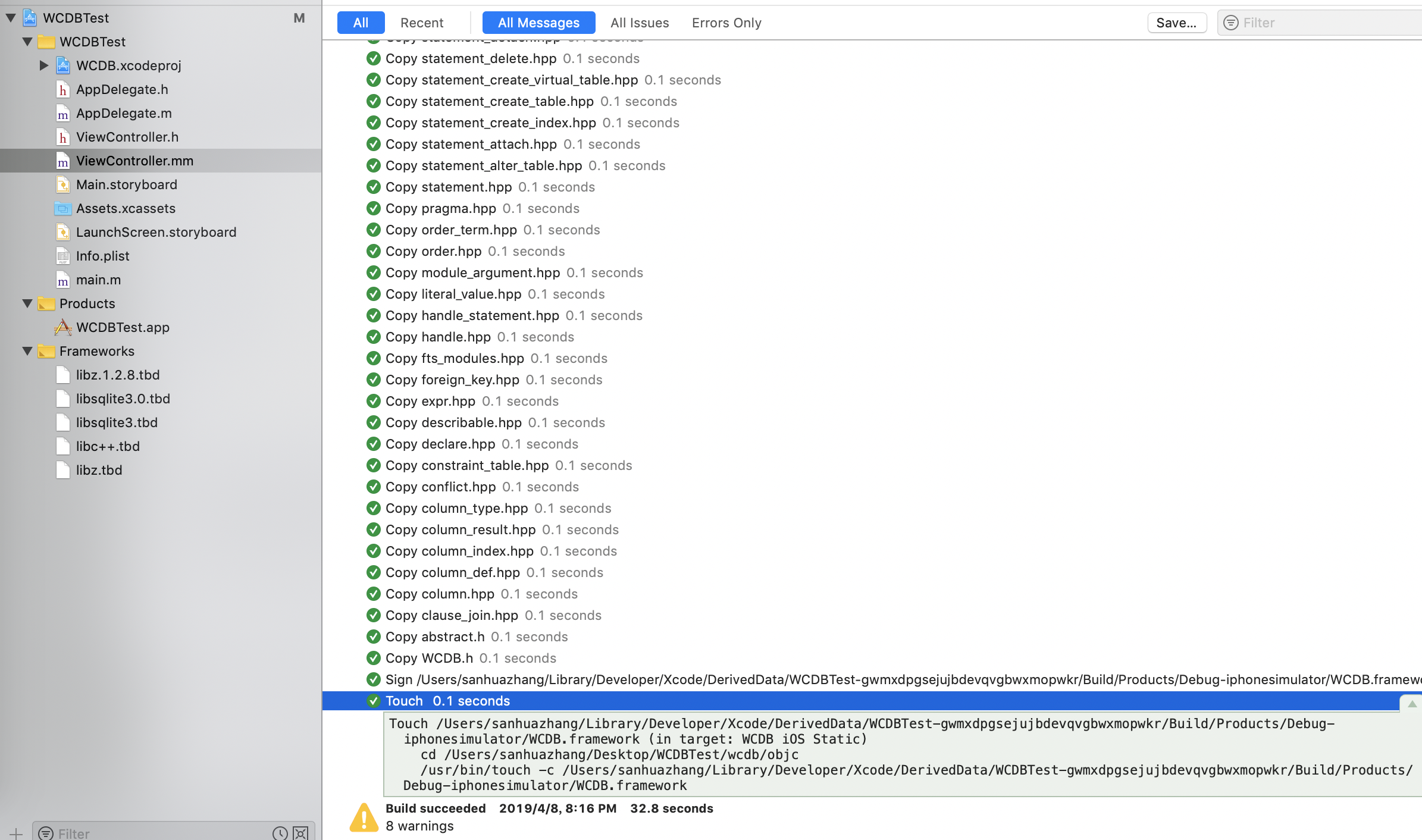 I follow the wiki “Via Static Framework”，but still has error blow,some body help?? · Issue #489 ...