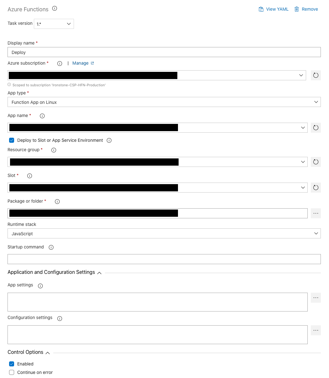 Azure Functions Misconfigures Slot On Deployment · Issue 13427 · Microsoft Azure Pipelines