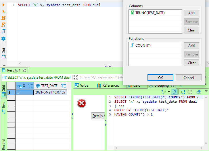 Grouping panel does not allow grouping by expression anymore · Issue #12200 · dbeaver/dbeaver ...