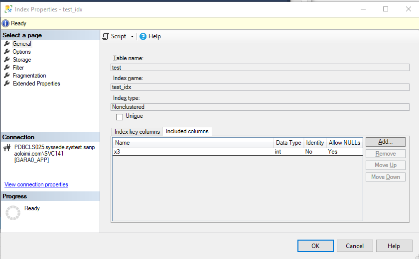 SqlServer: INCLUDE index column are shown as they were index column ...