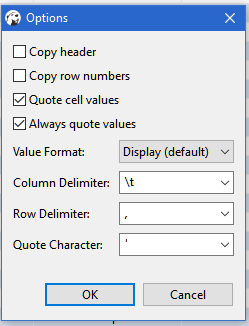 Improve Advanced Copy / result set · Issue #5655 · dbeaver/dbeaver · GitHub