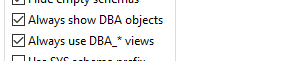 Oracle - DBeaver uses ALL_OBJECTS instead of DBA_OBJECTS · Issue #9649 · dbeaver/dbeaver · GitHub