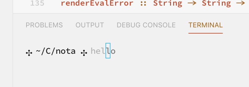Terminal Line-height problems (like #36599 & #13230) are occurring again. · Issue #68909 ...