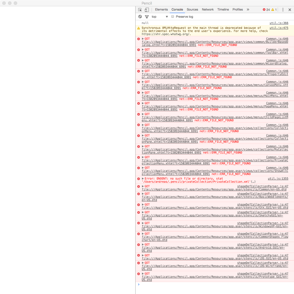Pencil v3 not working · Issue #350 · evolus/pencil · GitHub