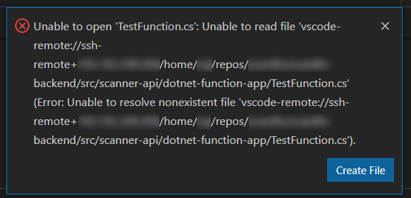 PDB symbol path don't add up when debugging (attaching) Azure Functions inside a container ...