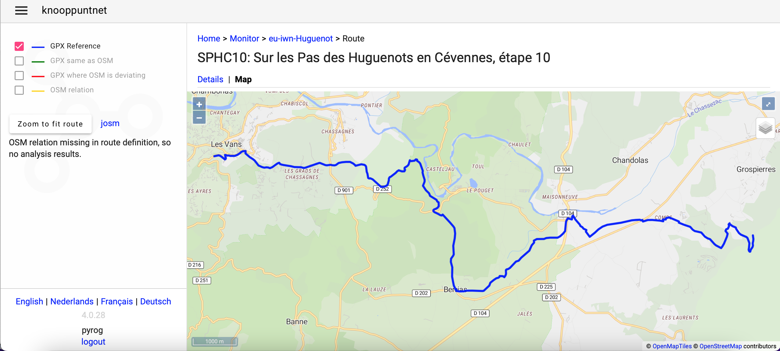 Wrong Error Message When Monitored Route Has No Members · Issue 299 · Vmarcknooppuntnet · Github