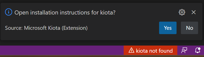 Vscode Extension Cannot Find Kiota · Issue 3112 · Microsoftkiota · Github