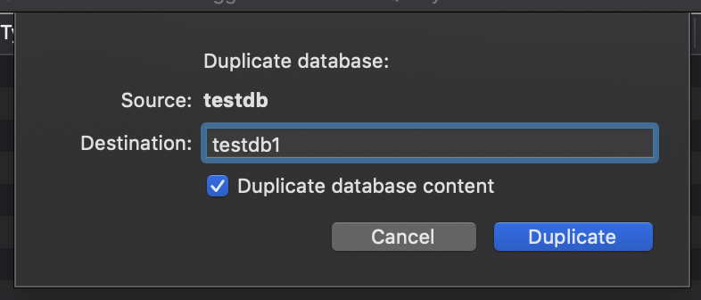 Duplicate entire MySQL database and content · Issue #1152 · TablePlus/TablePlus · GitHub