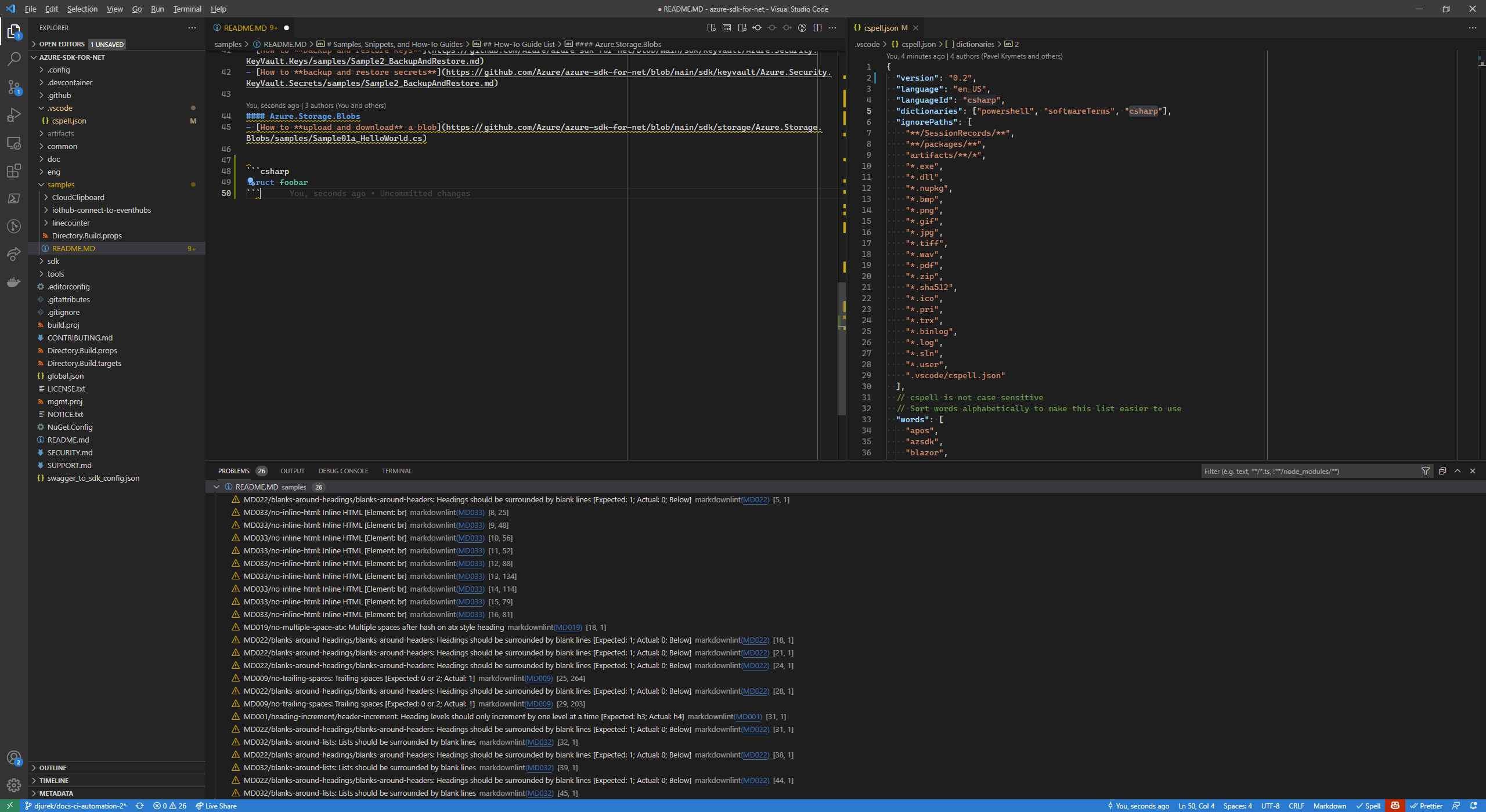 Get Key Vault READMEs clean to better spot mistakes · Issue #24069 ...