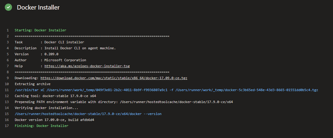 DockerInstaller@0 fails when installing docker on macOS agents · Issue #17623 · microsoft/azure ...