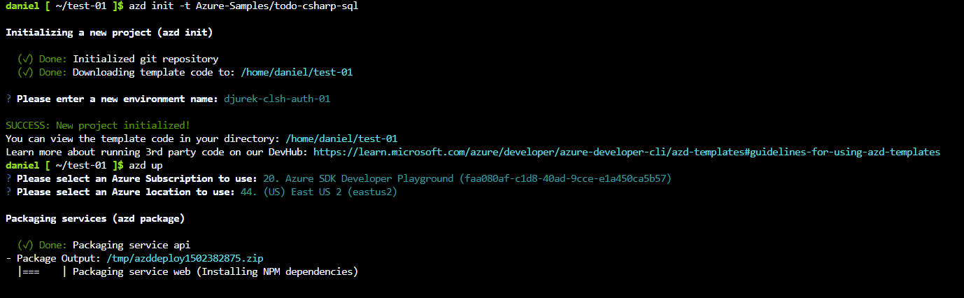 Azd Auth Login Failed With Cloud Shell · Issue 2169 · Azureazure