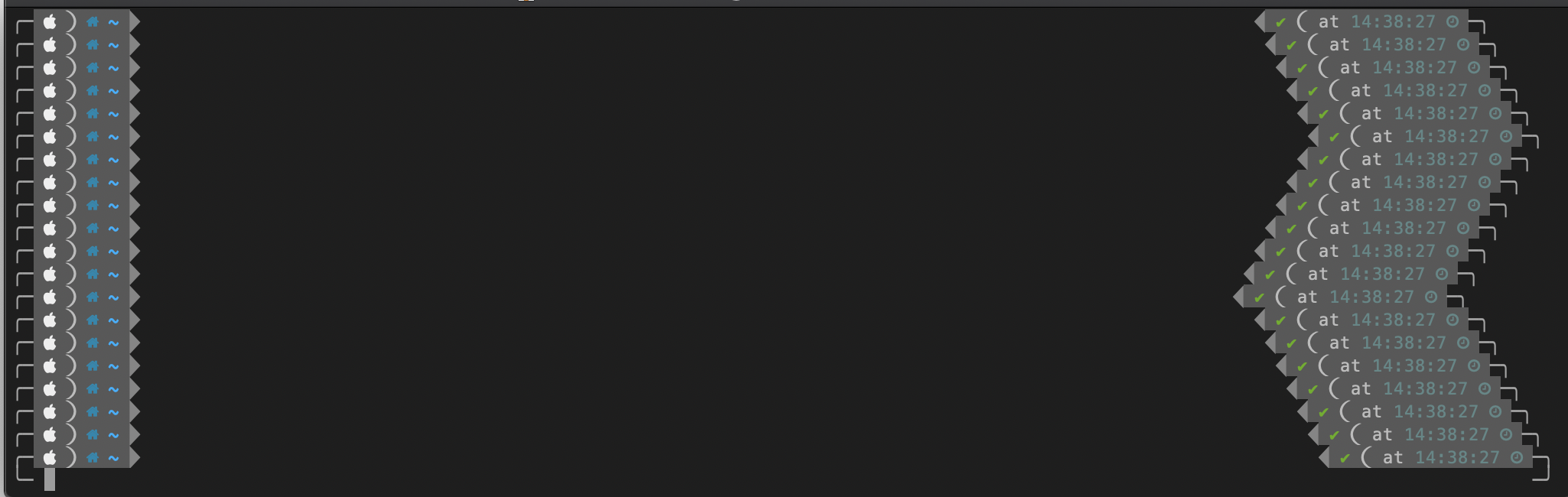 Weird behavior when resizing terminal · Issue #694 · romkatv/powerlevel10k · GitHub