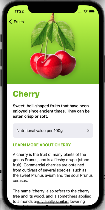 GitHub - MujtabaJ/Fruits: iOS SwiftUI application for the demonstration of fruits, and fruits ...