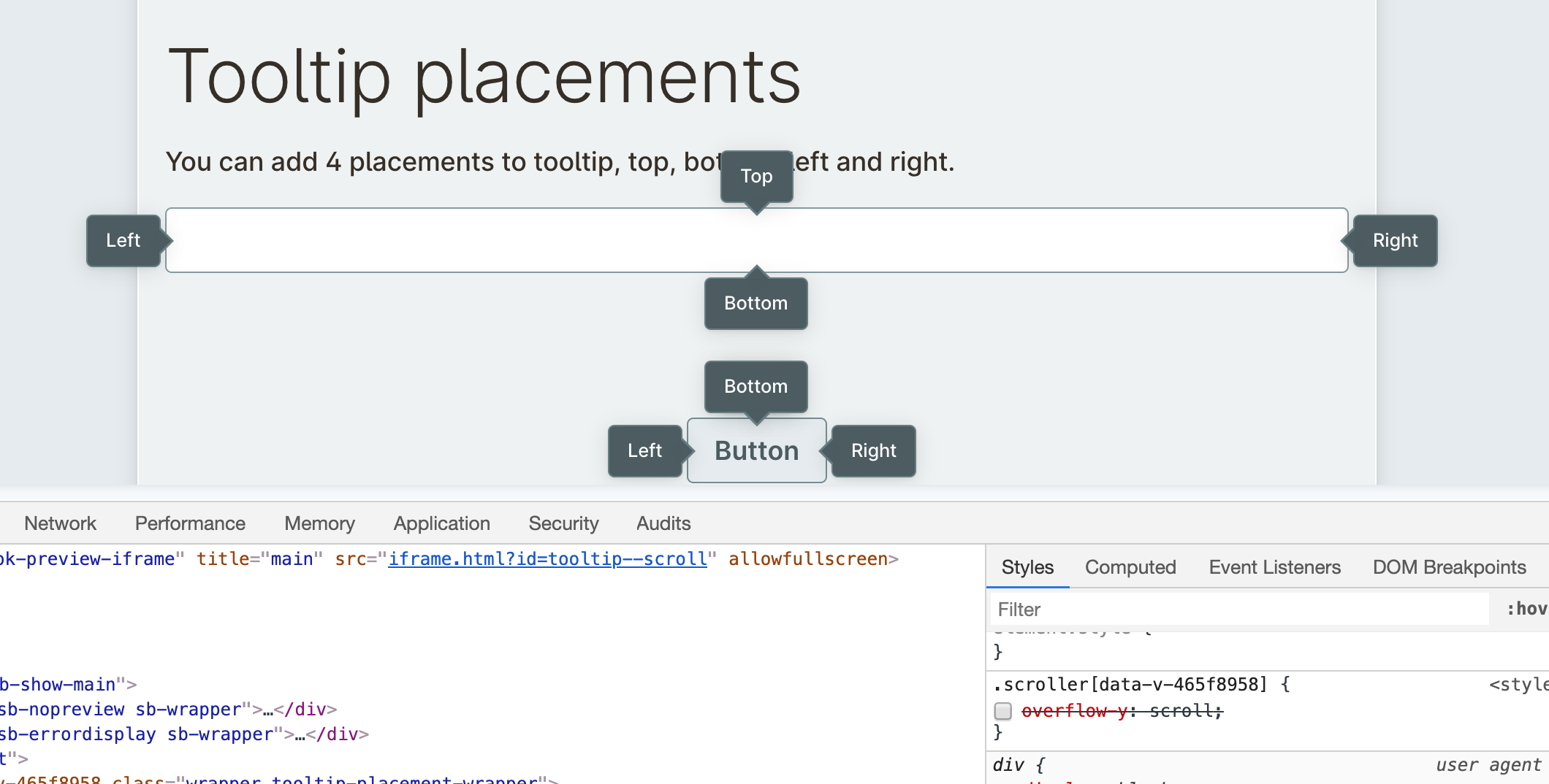 Wrong positioning when overflow-y:hidden is used on parent · Issue #535 ...