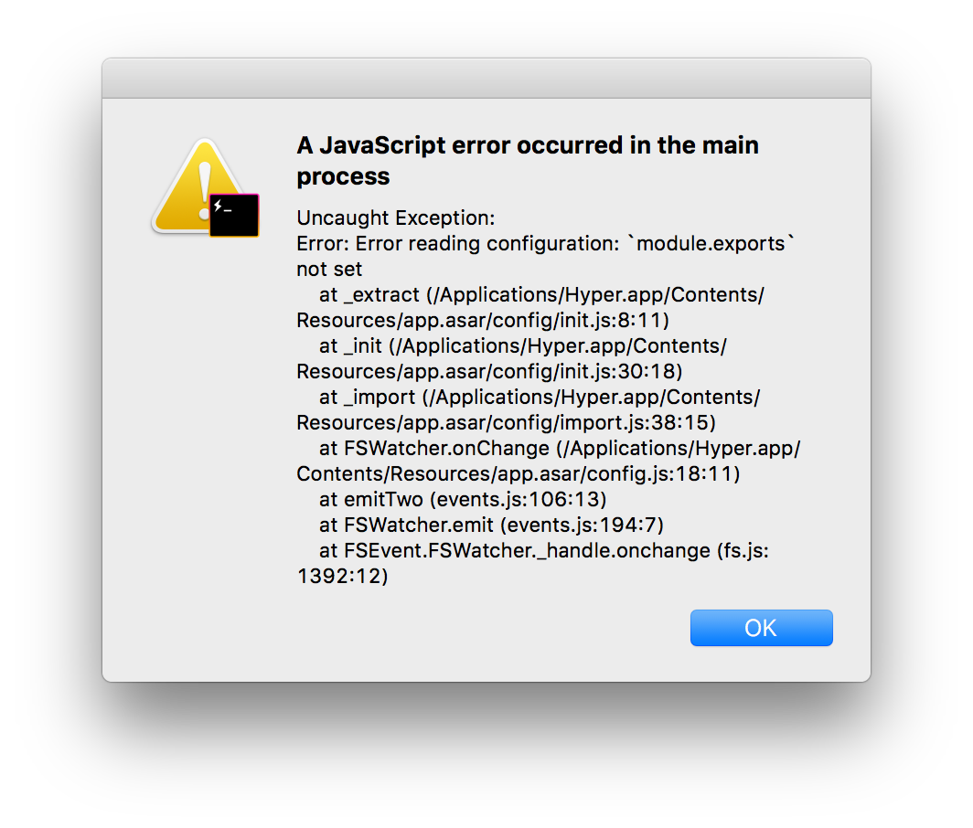 Error while installing a plugin · Issue #2243 · vercel/hyper · GitHub