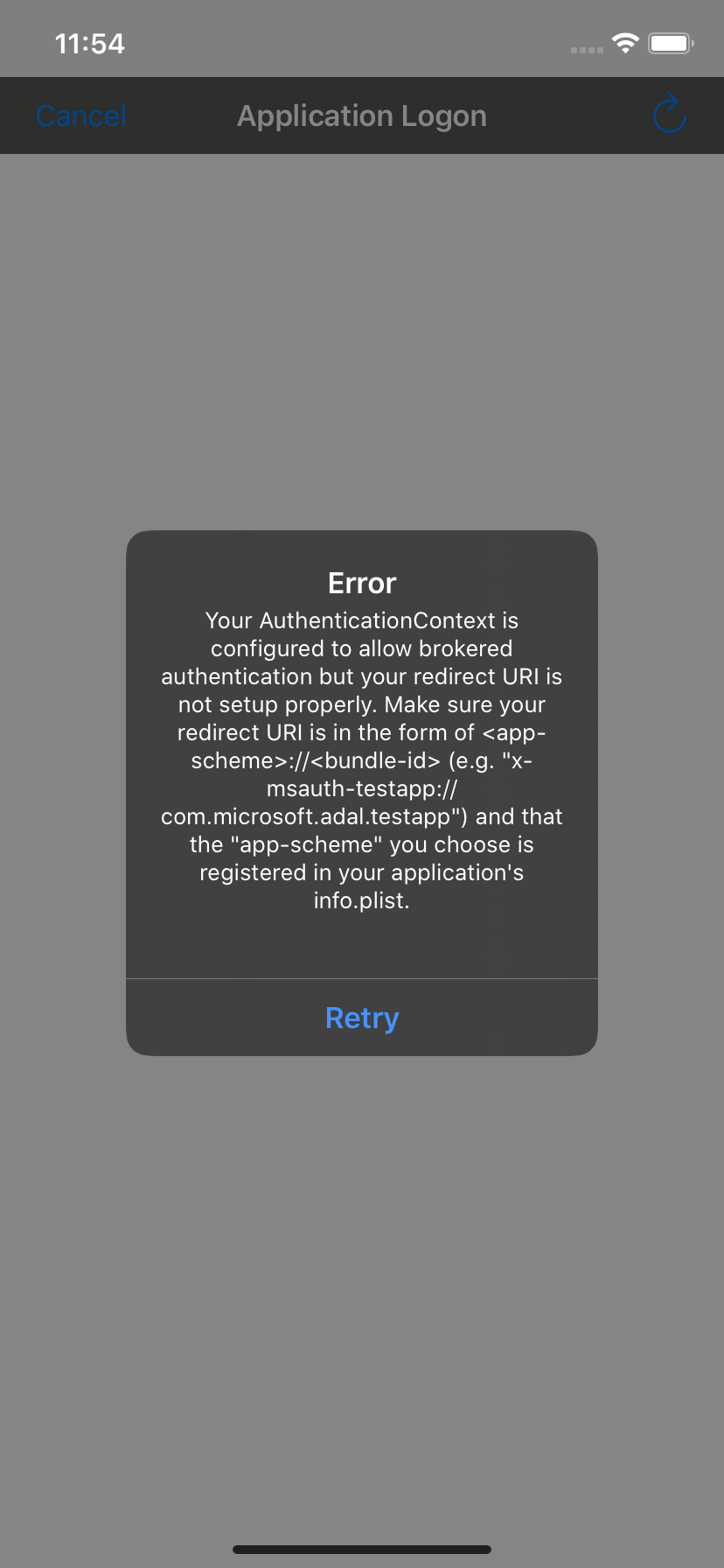 App fails to complete app enrolment with new SDKs (12.9.0 & 13.0). · Issue #116 ...