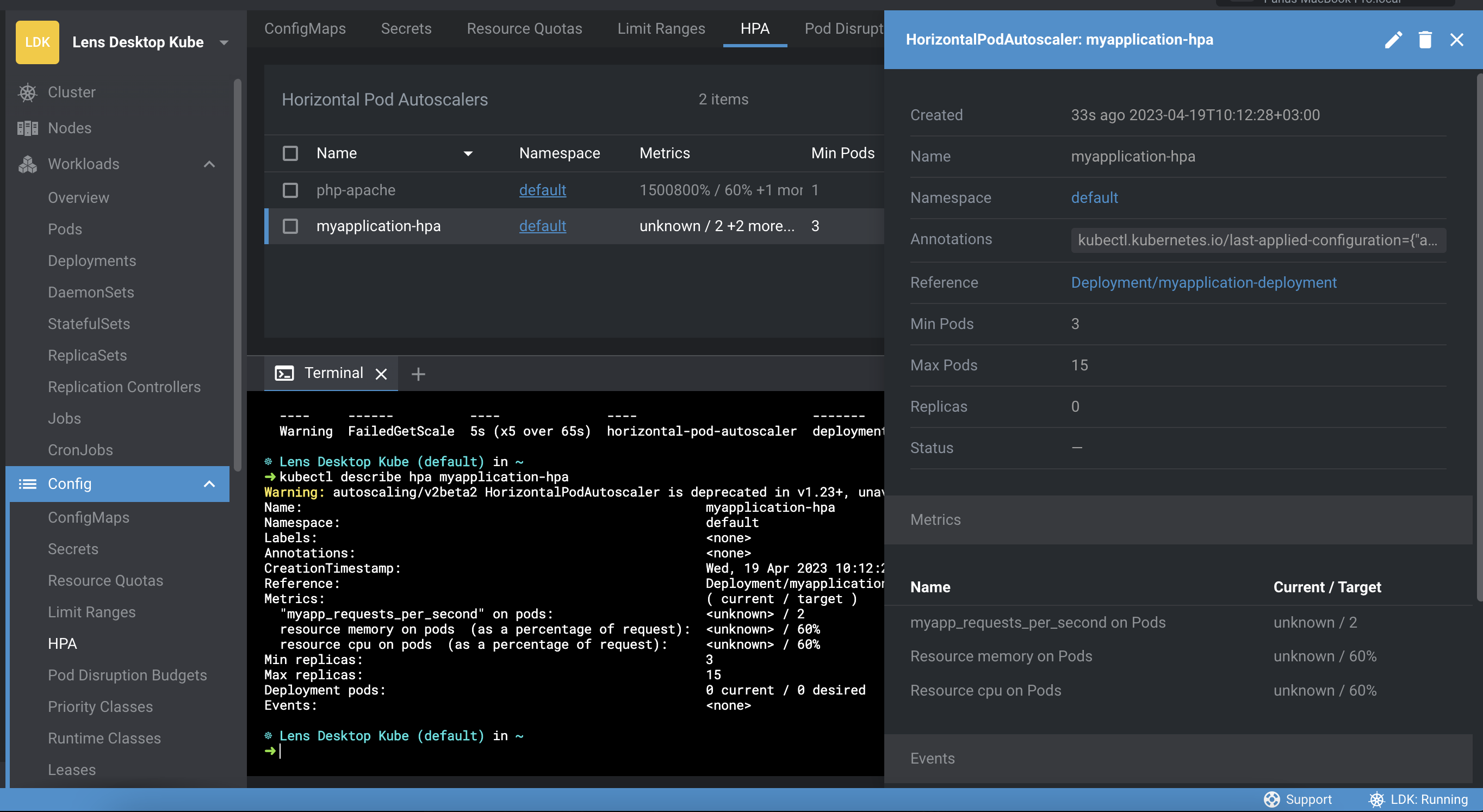 Hpa Custom Metrics Not Shown · Issue 7343 · Lensapplens · Github 