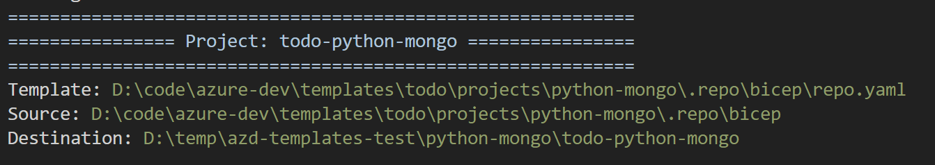 [Issue] repoman doesn't print correct paths · Issue #993 · Azure/azure-dev · GitHub