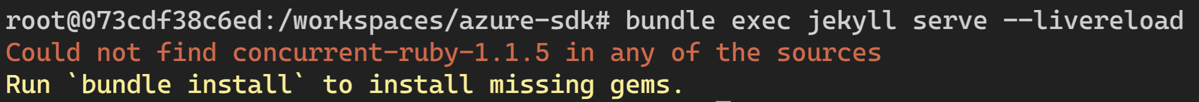 Could not get jekyll container to work · Issue #436 · microsoft/vscode-dev-containers · GitHub