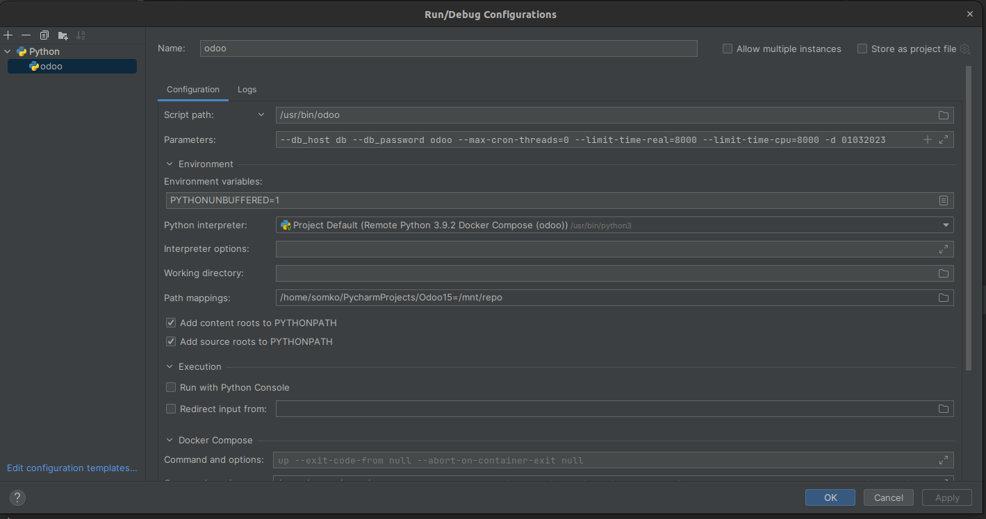 Not working with docker compose · Issue #122 · reloadware/reloadium · GitHub