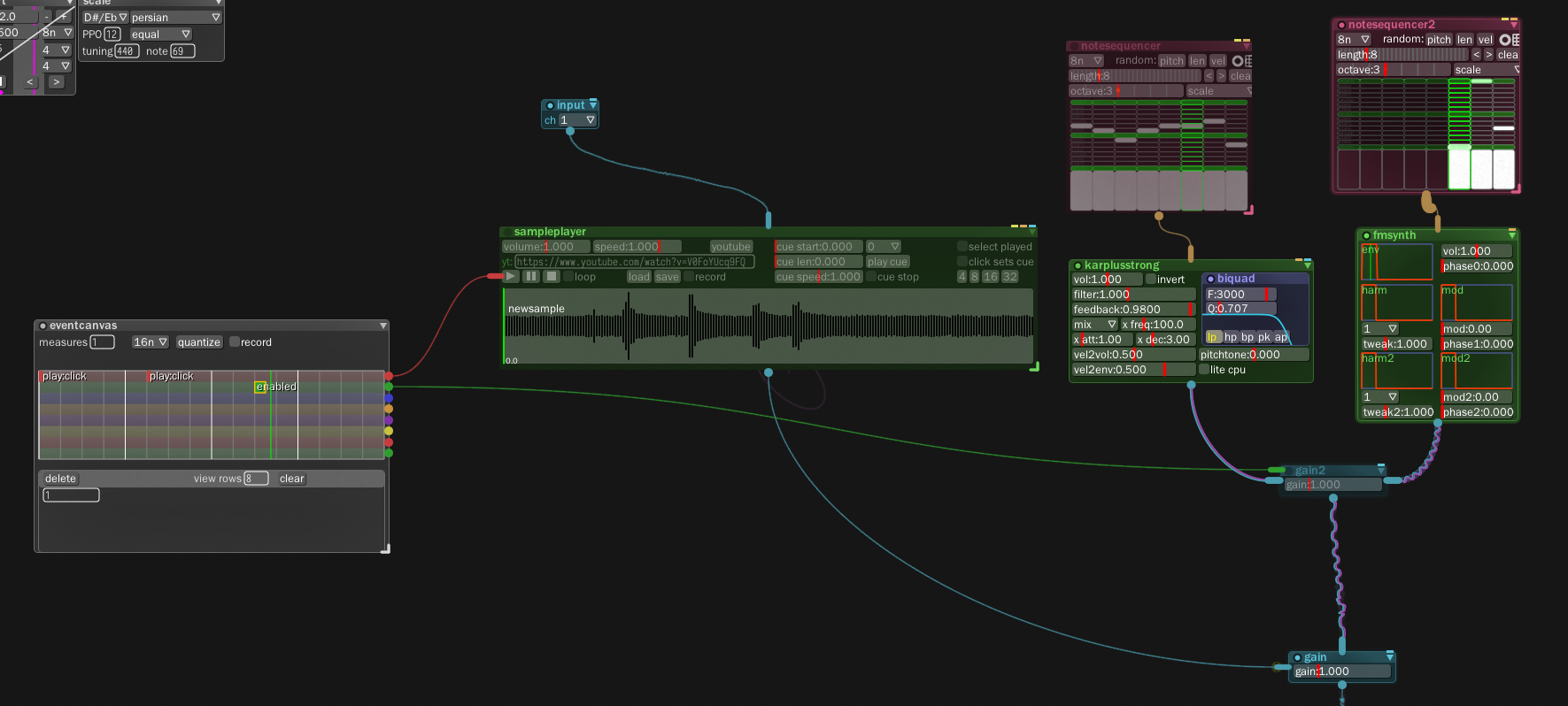 Sequential composition · Issue #825 · BespokeSynth/BespokeSynth · GitHub