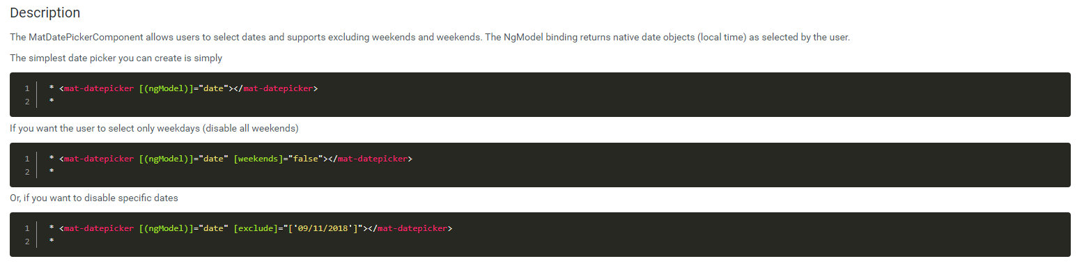 [BUG] @example code examples render asterix since 1.1.5 · Issue #649 ...
