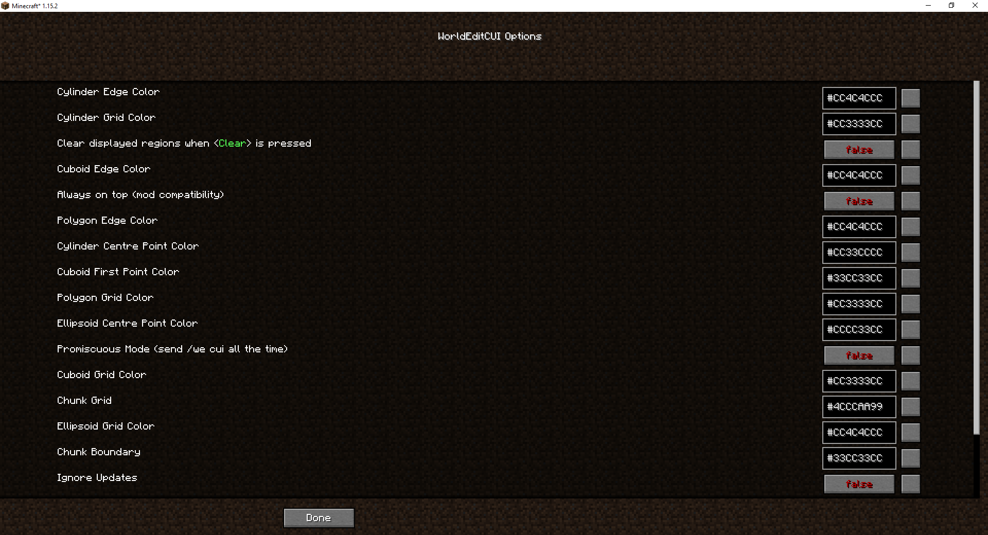 Configuration menu · Issue #3 · EngineHub/WorldEditCUI · GitHub
