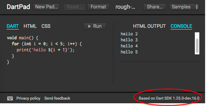 Update DartPad screenshots · Issue #659 · dart-lang/site-www · GitHub