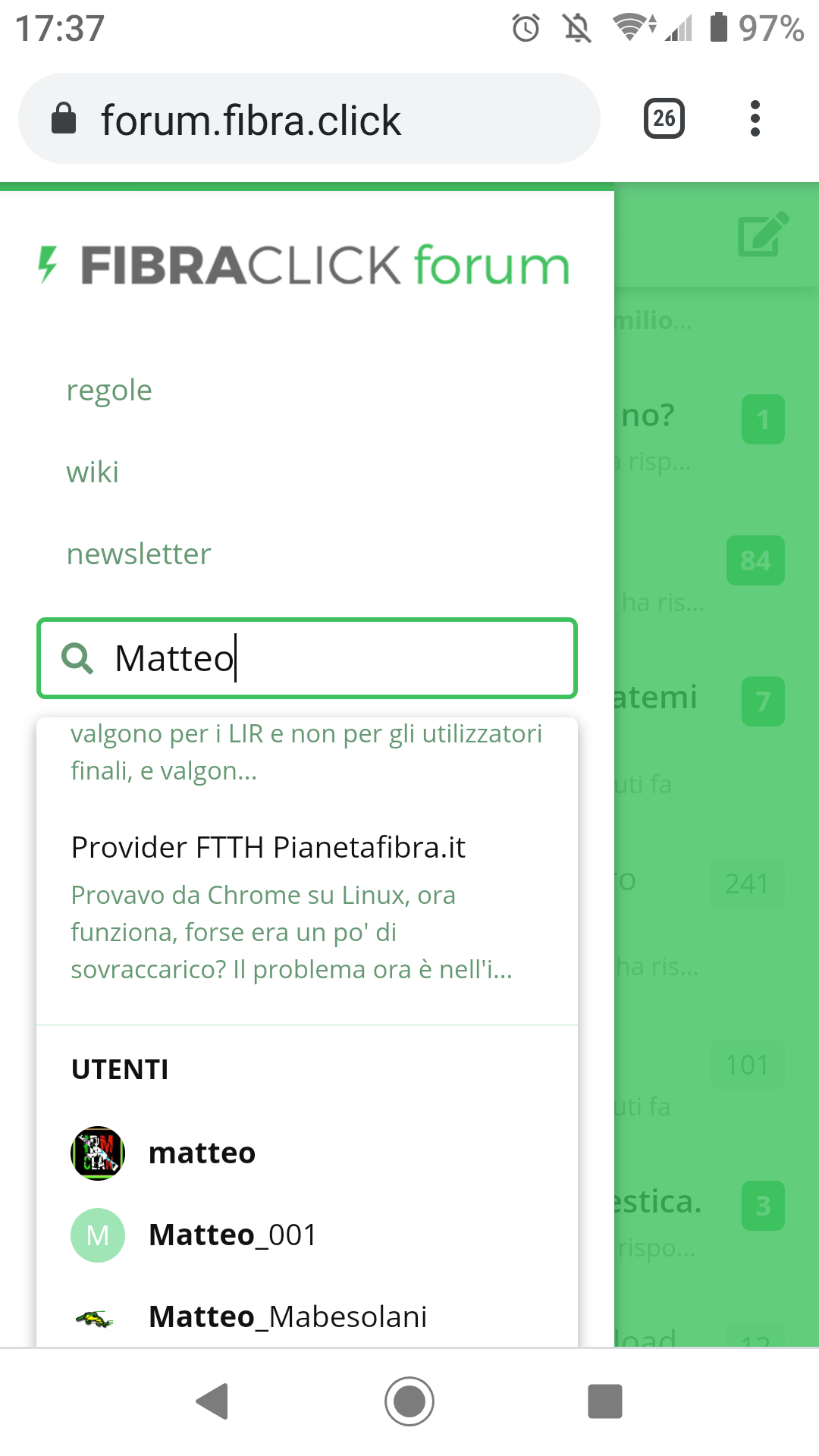 Search results cannot be scrolled fully on small mobile screens · Issue #2621 · flarum/framework ...