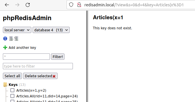 Unable to delete keys with comma(s) · Issue #187 · erikdubbelboer/phpRedisAdmin · GitHub