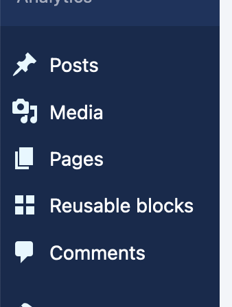 "Reusable blocks" should be Title Case in the sidebar · Issue #475 · humanmade/altis-cms · GitHub