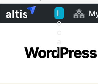 Visual bug with environment text on frontend · Issue #129 · humanmade/altis-cloud · GitHub