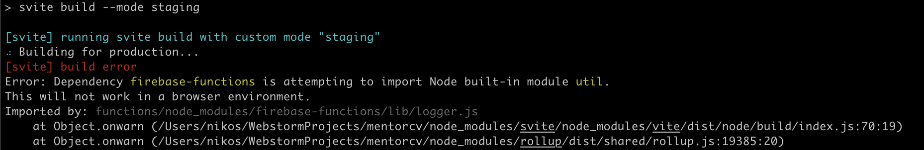 Vite to ignore a folder with config option. · Issue #854 · vitejs/vite · GitHub