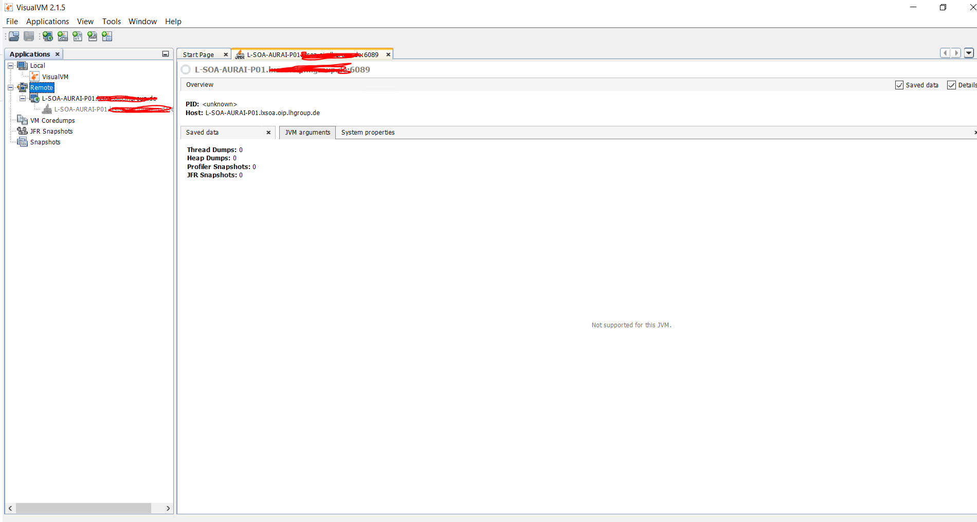 VisualVM 2.1.5 does not load VM (Not supported for this JVM.) · Issue #472 · oracle/visualvm ...