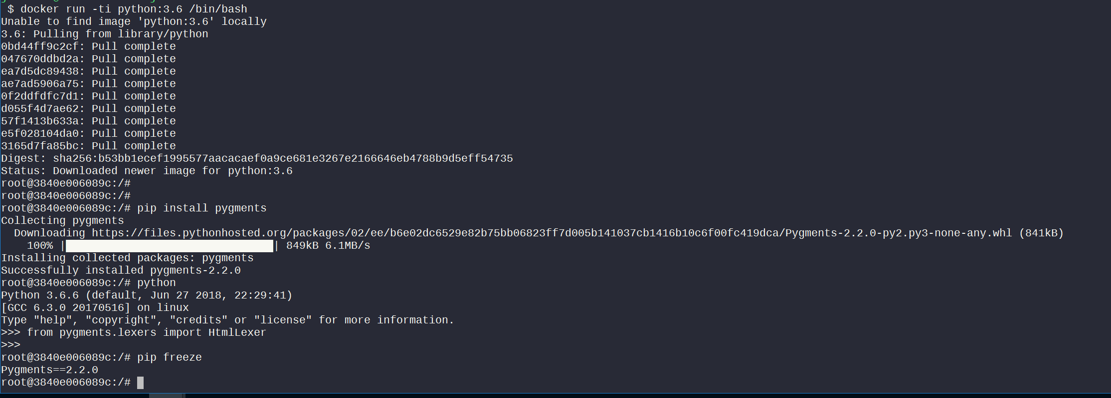 Htmllexer Moved In Pygments 2 2 0 · Issue 657 · Prompt Toolkit Python Prompt Toolkit · Github