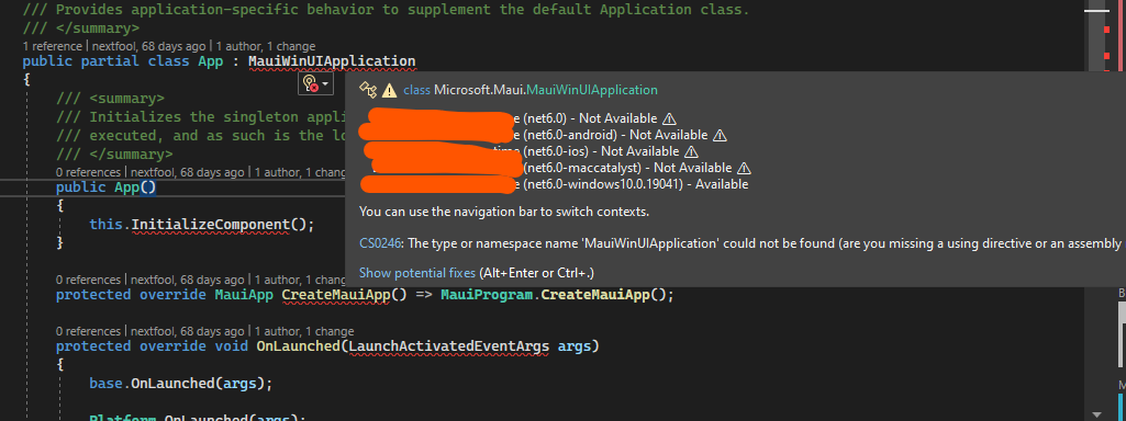 Microsoft.UI.Xaml does not exist in the namespace 'Microsoft' · Issue #4931 · dotnet/maui · GitHub