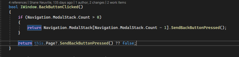 How does BlazorWebView handle OnBackButtonPressed? · dotnet maui · Discussion #5771 · GitHub