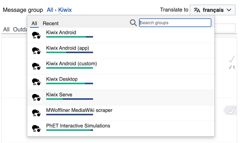 Review The French Translations · Issue 1071 · Kiwixkiwix Js · Github