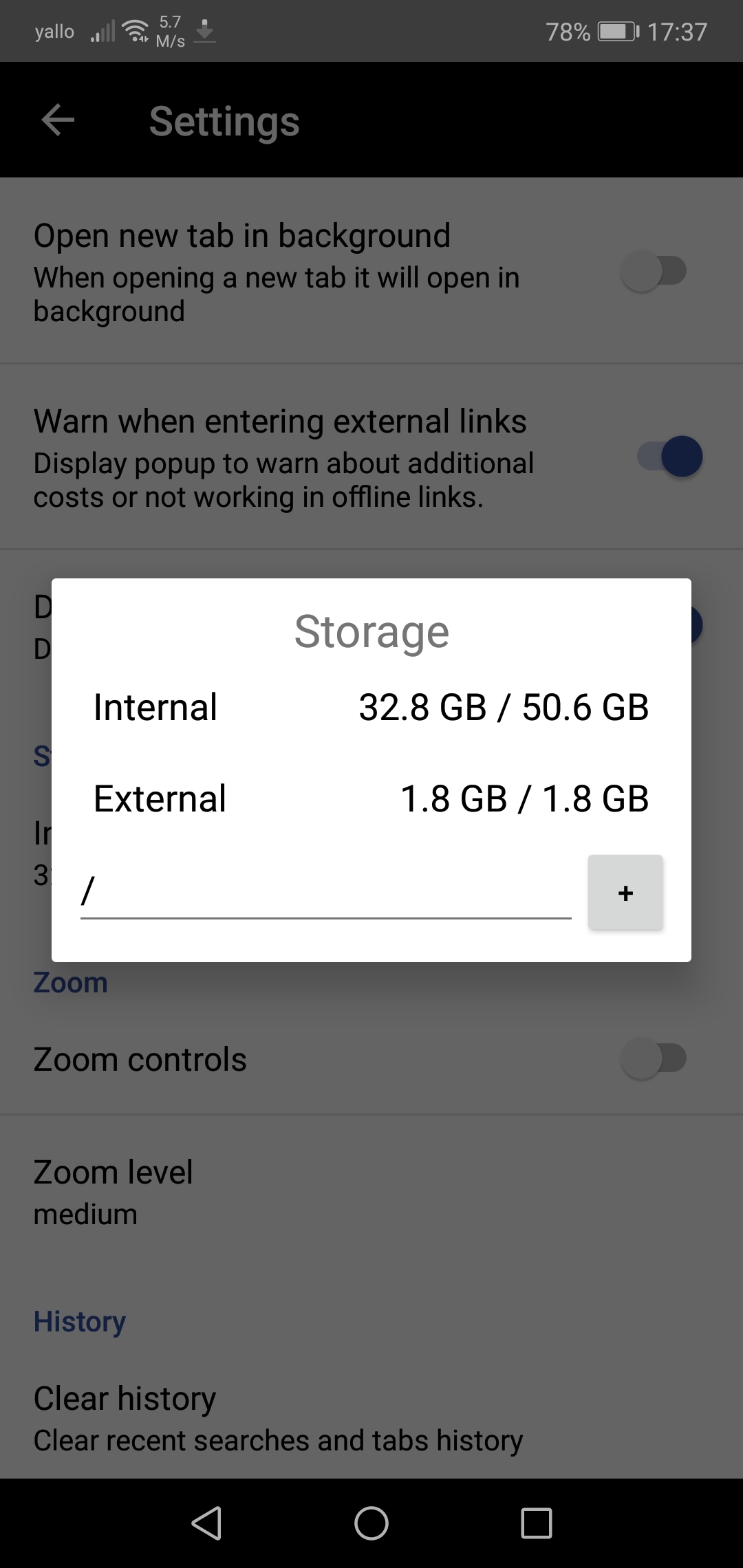 2.5 not recognizing space on external drive? · Issue #1205 · kiwix/kiwix-android · GitHub