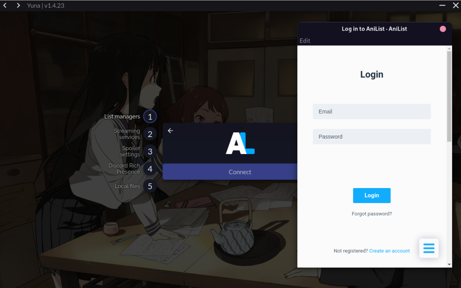 No reCaptcha for Anilist on Fedora 35 GNOME · Issue #1002 · BeeeQueue/yuna · GitHub