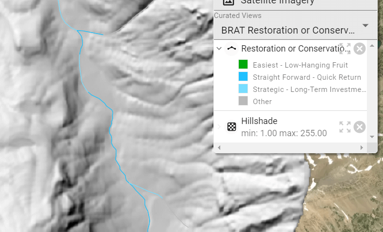 Symbology for Restoration or Conservation Layer in BRAT Project Type · Issue #414 · Riverscapes ...