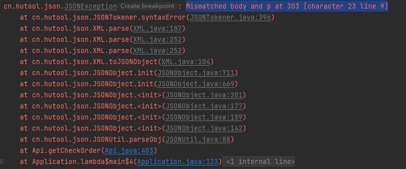 Mismatched body and p at 303 [character 23 line 9] · Issue #118 ...