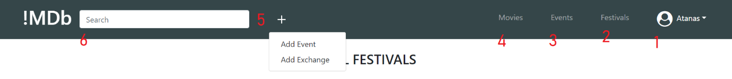 GitHub - FrostAD/MovieDatabase: Movie database with additional funcitons like ratings, exchanges ...