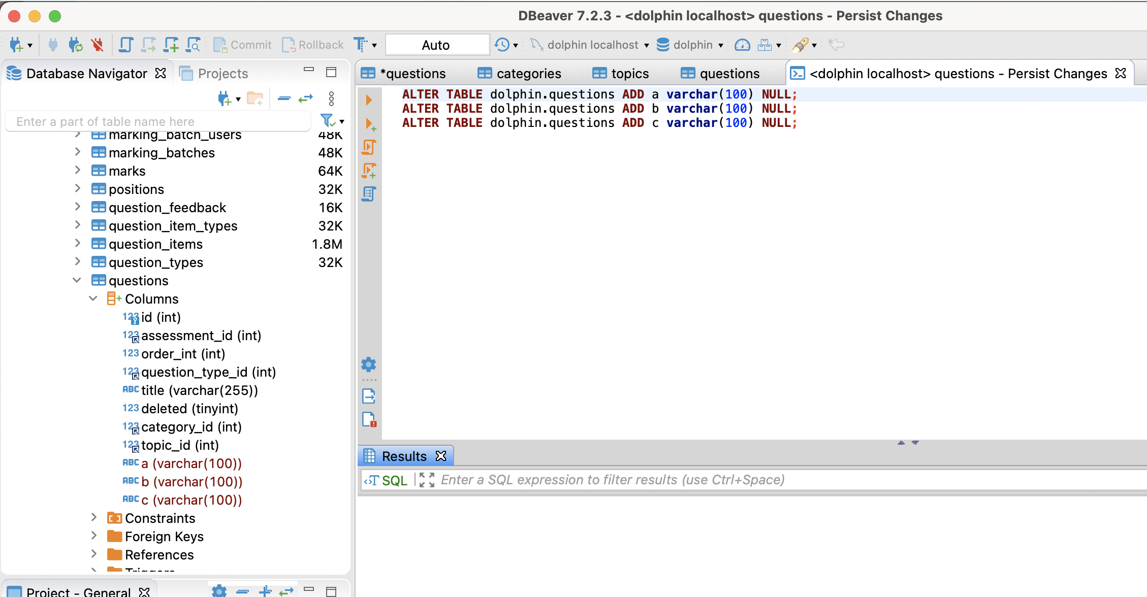 Column Rows do not show up, until select all · Issue #10162 · dbeaver/dbeaver · GitHub