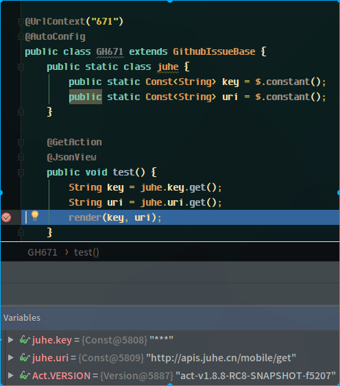 Previous configuration not working with act-1.8.8-RC7 · Issue #671 · actframework/actframework ...