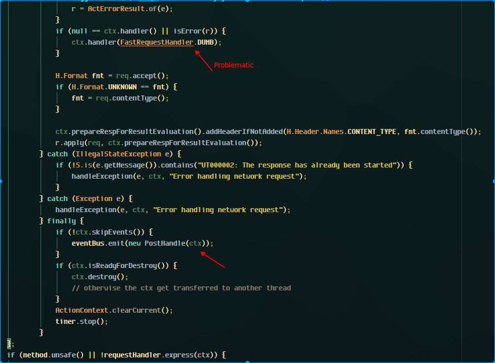 `PostHandle` event not raised in rare case · Issue #719 · actframework/actframework · GitHub