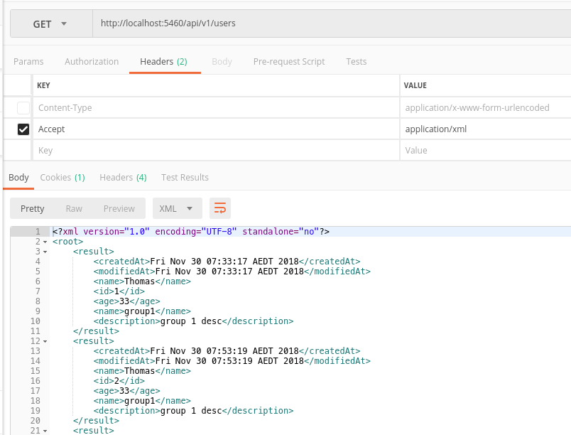 `NullPointerException` caused by sending GET request with `Content-Type=application/xml` header ...